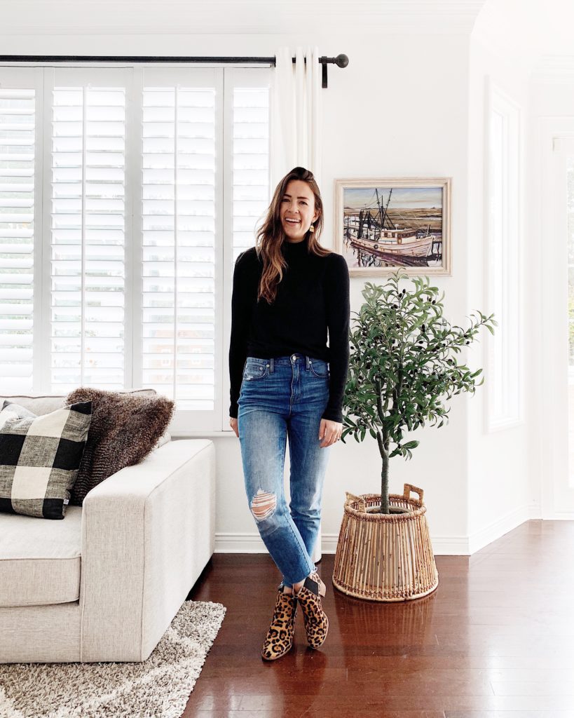 6 Ways To Style A Black Turtleneck Natalie Borton