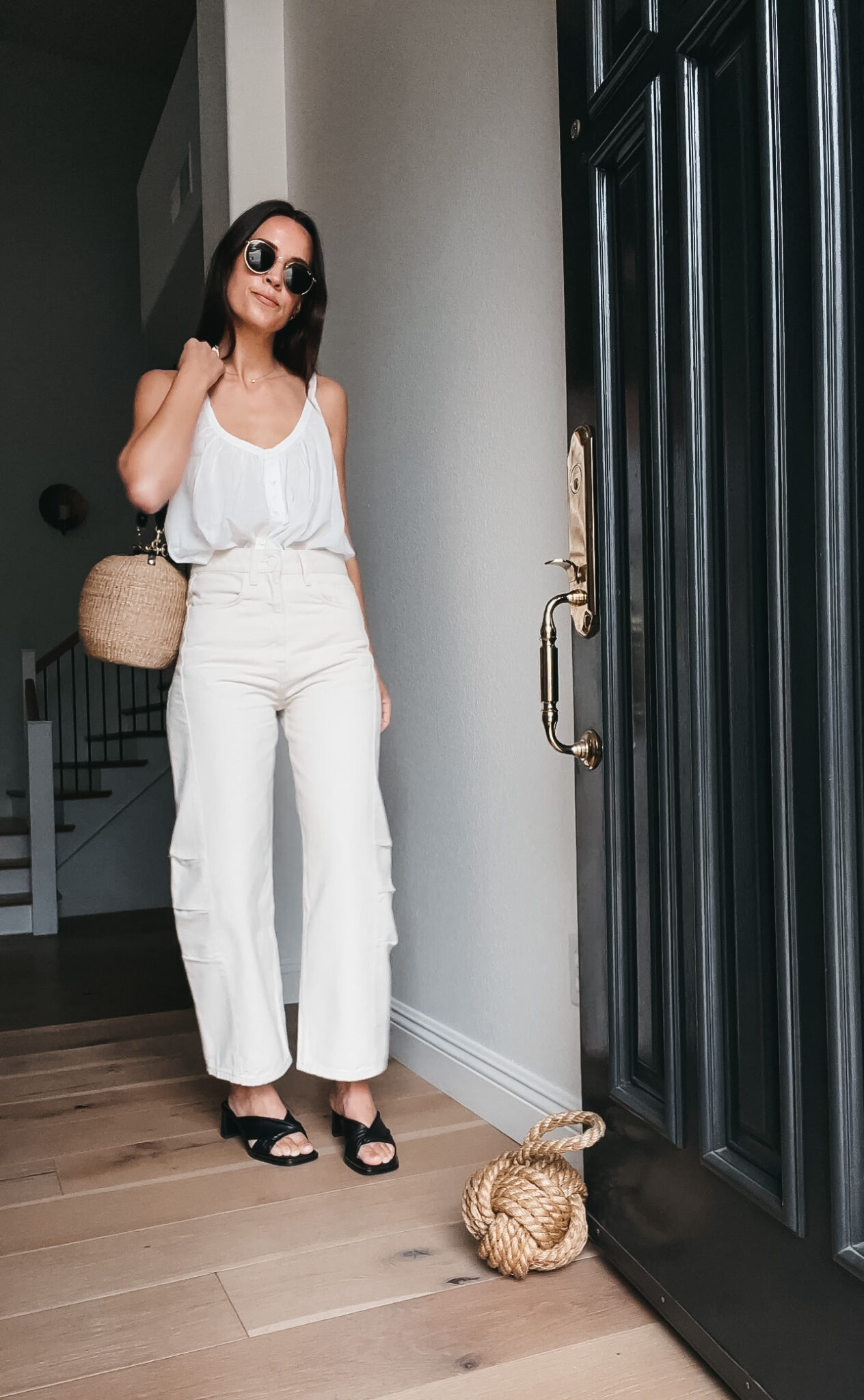 Upcycled Denim Jumpsuit Natalie Borton