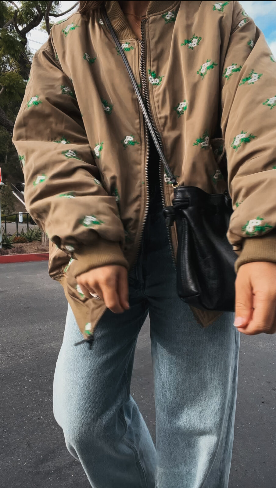 Clare V x Monoprix (and the Perfect Khaki Bomber) | Natalie Borton